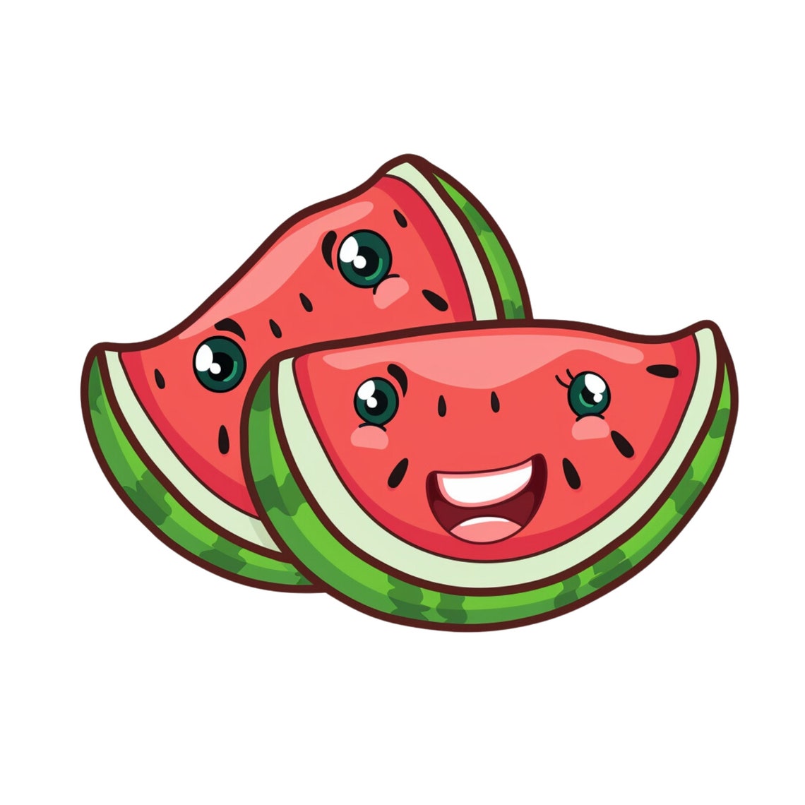 10 Cute Kawaii Fruits Clipart, Cute Food, Fruit Clipart, Fruit Png ...