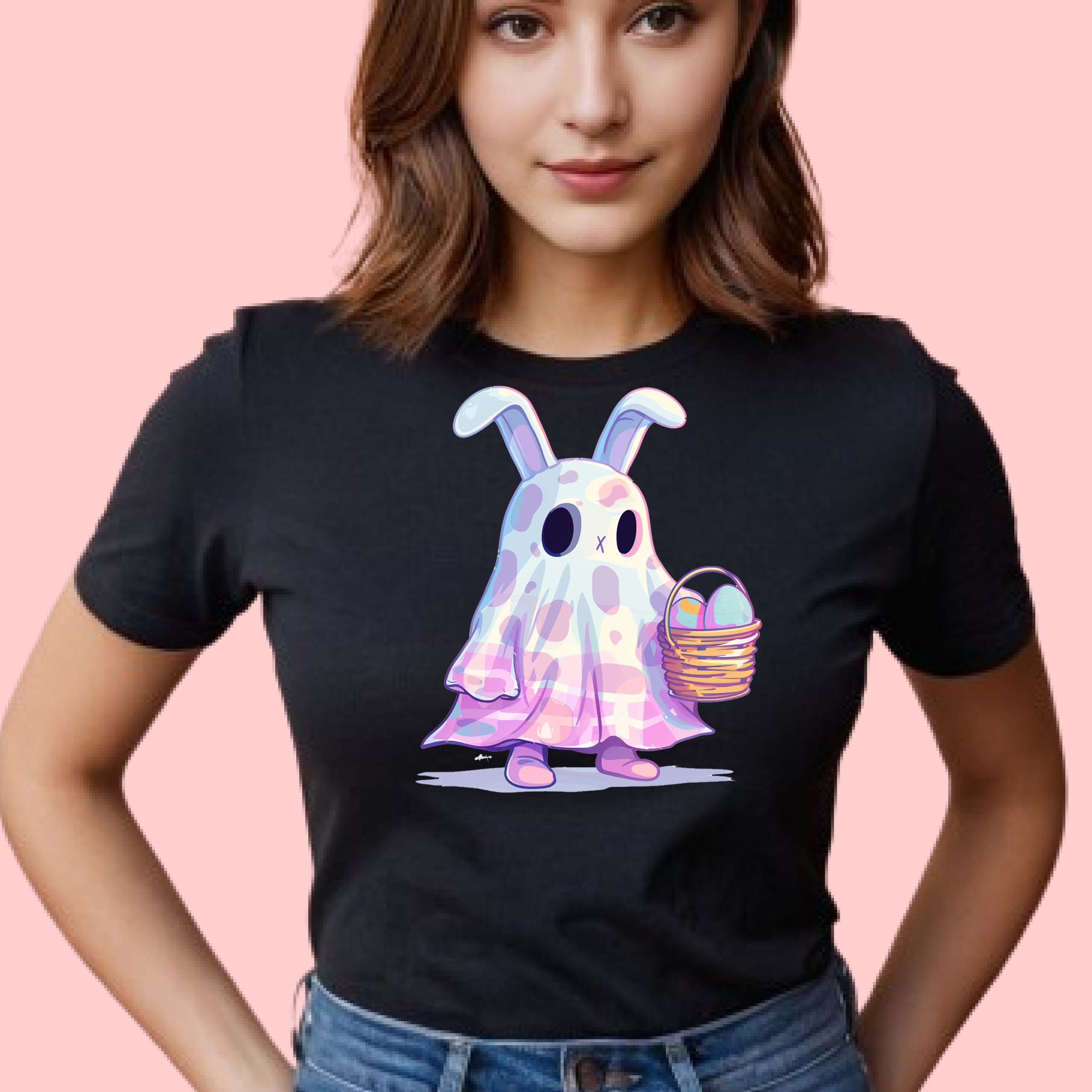 12 Killer Easter Chibi Cartoon Png Bundle, Horror Easter Png, Happy ...