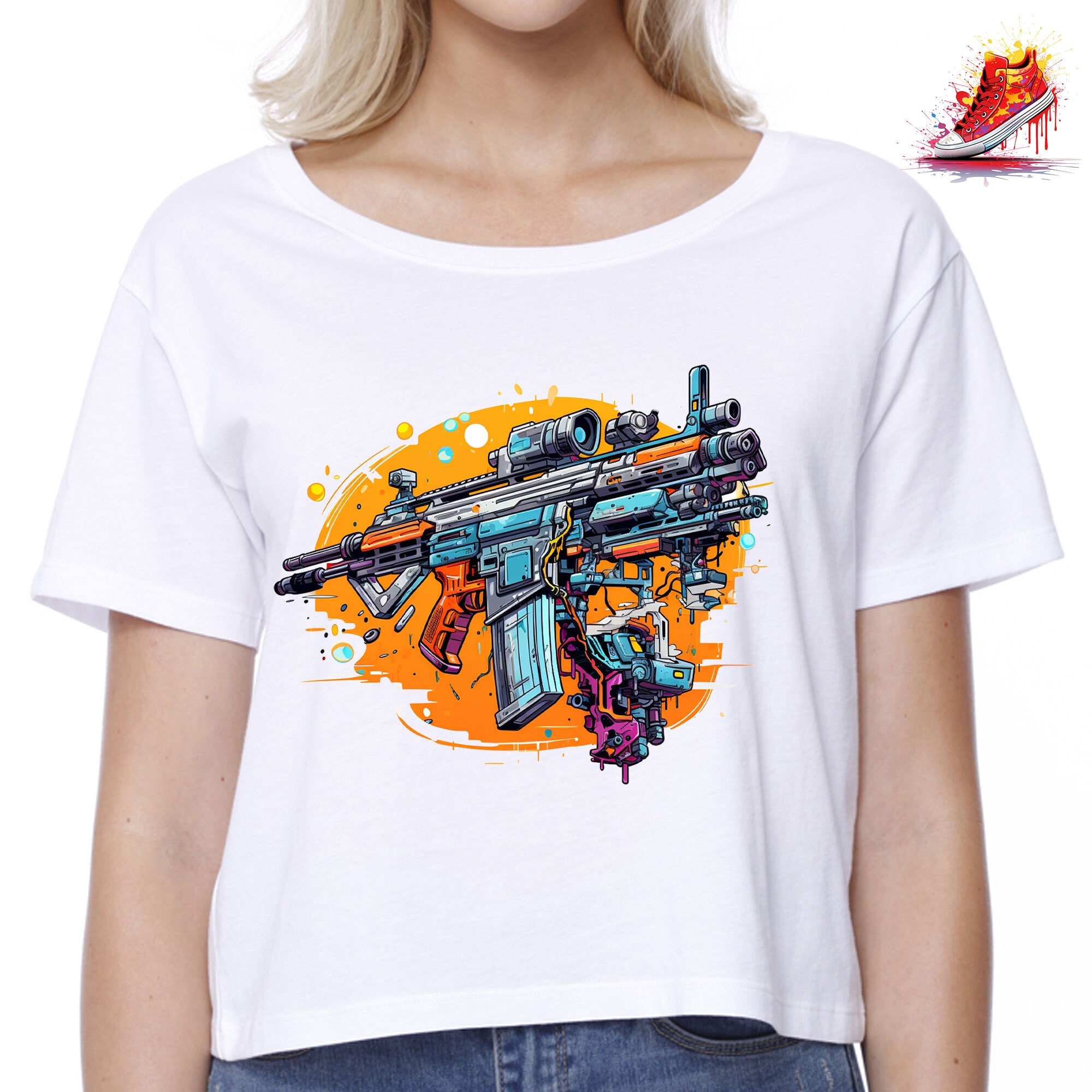 Machine Gun Clipart Bundle, Dripping Gun, Ak V PNG, Gun PNG, Military ...