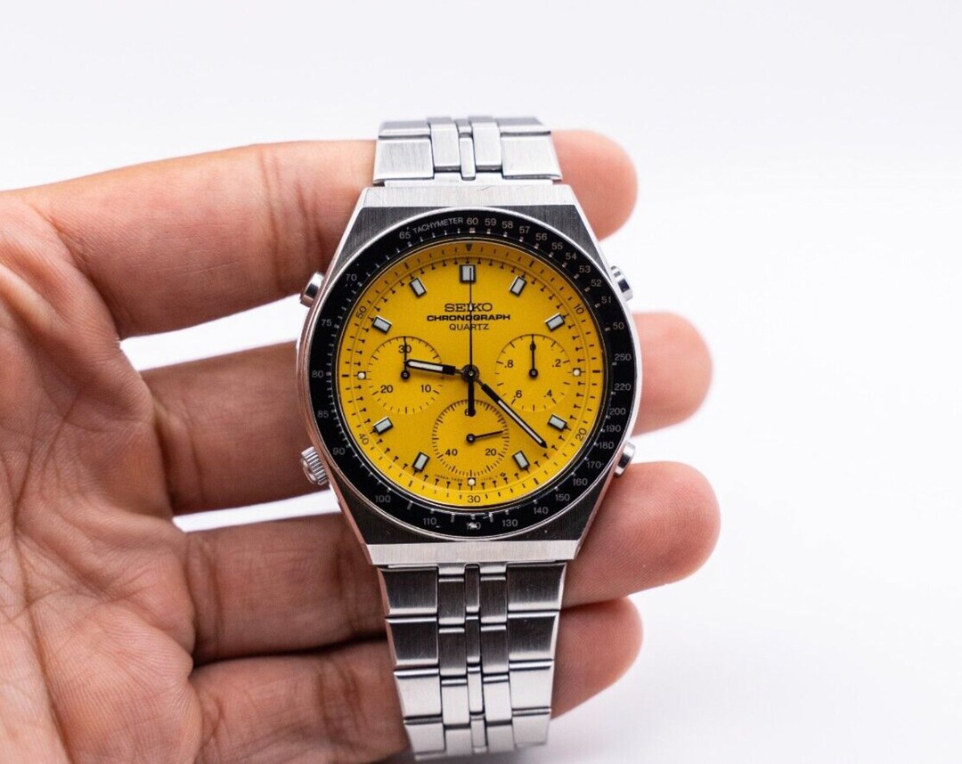 RARE Vintage Seiko 7a28-710a First Analog Chronograph From - Etsy