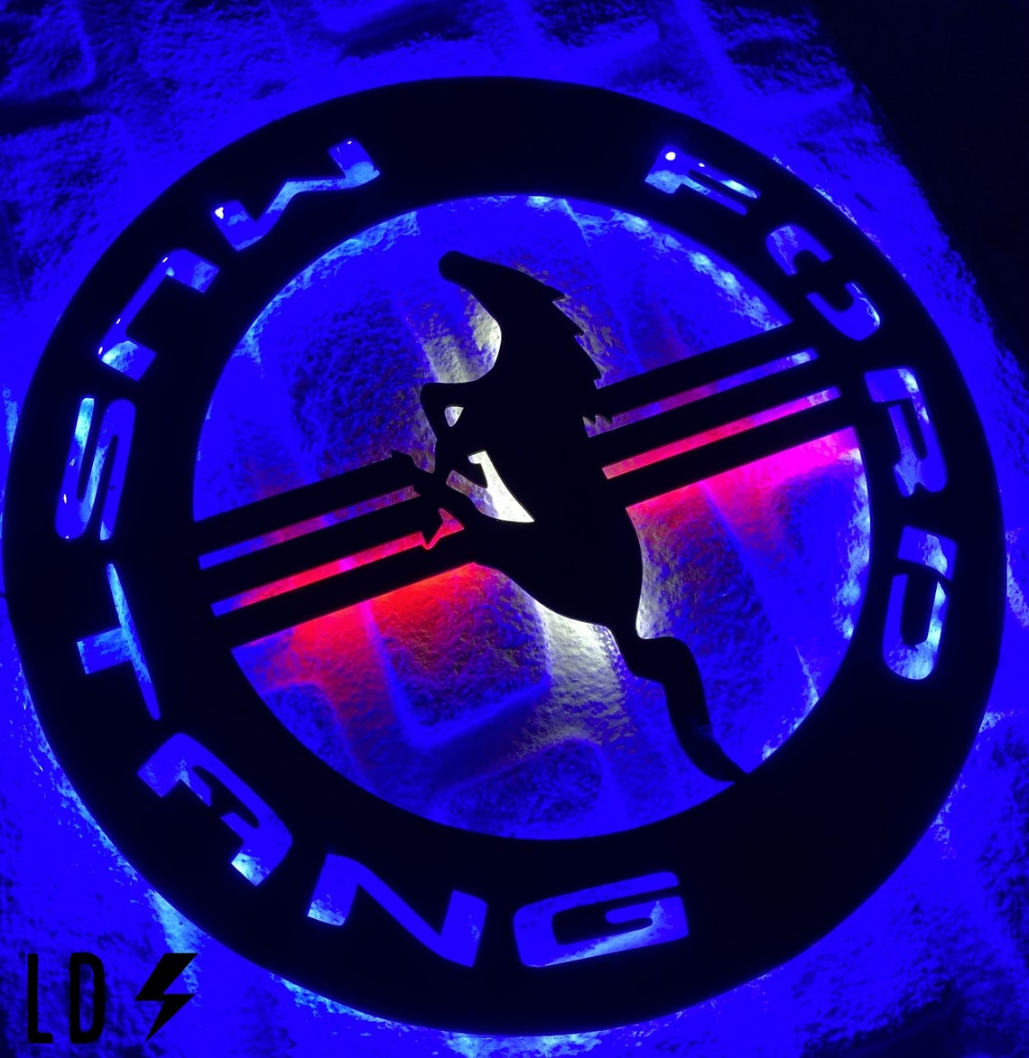 Mustang, Ford Mustang, Mustang LED Sign, Mustang Neon Sign, Ford ...