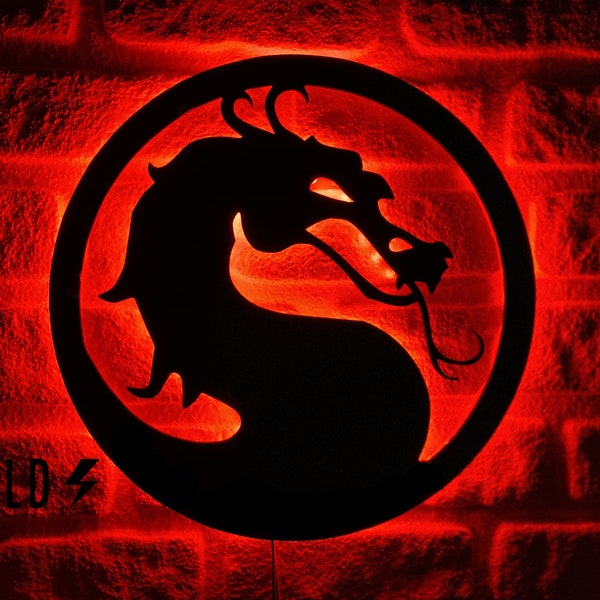 Mortal Kombat Led Sign - Etsy