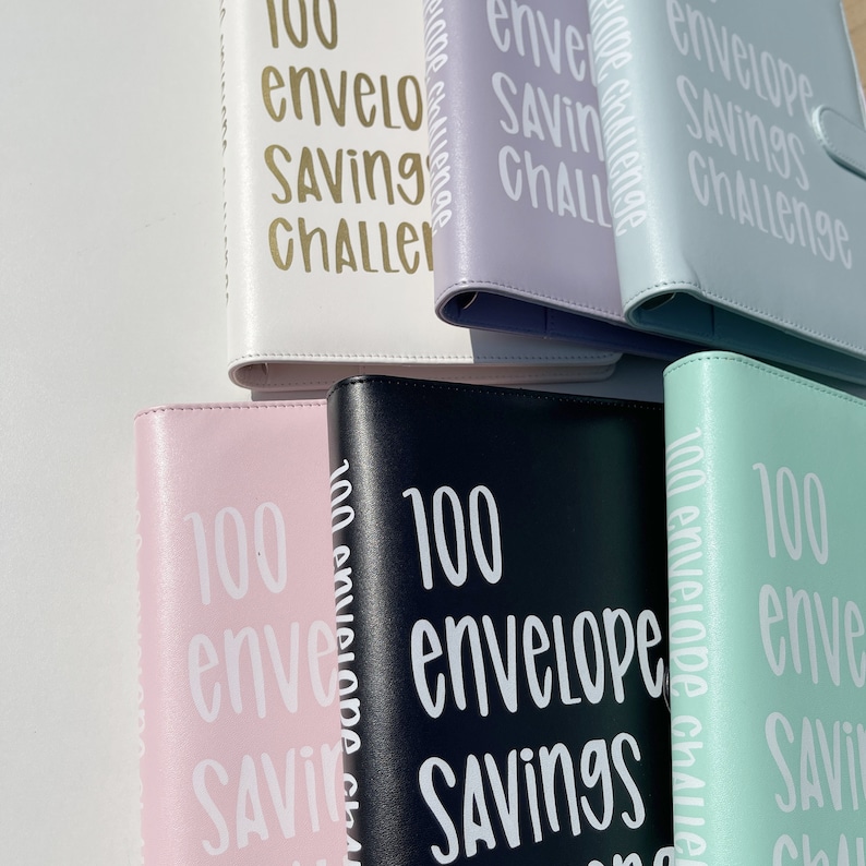 100 Envelope Challenge Binder 100 Envelopes Money Saving - Etsy Australia 100 Envelope Challenge Binder 100 Envelopes Money Saving - Etsy Australia