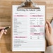 Getting to Know You Printable Employee Favorite Things - Etsy Canada