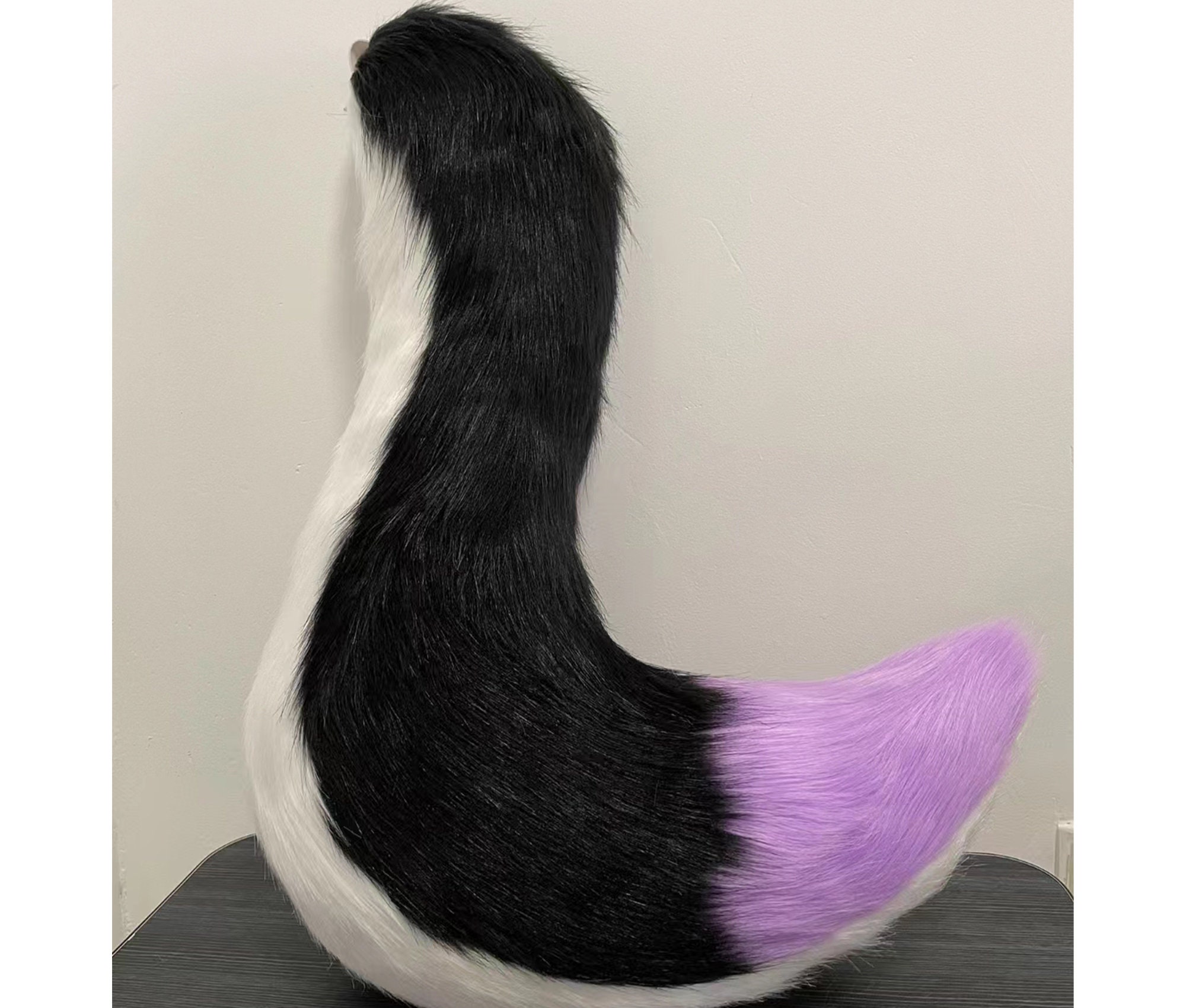 Fursuit Custom Tail Furry Tail Floor-length Tail Curly - Etsy
