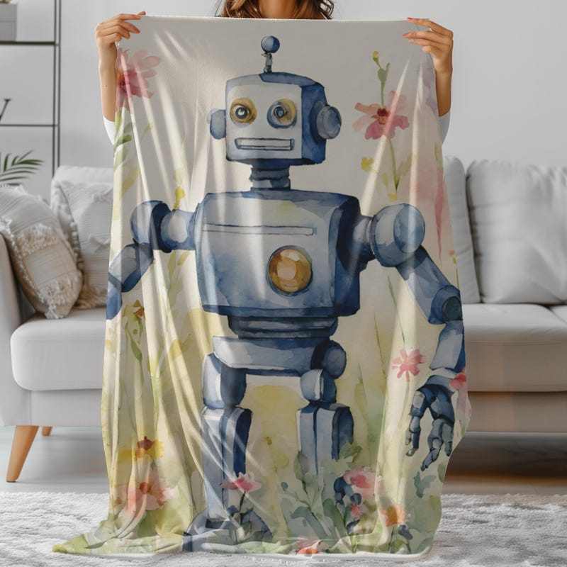 Robot Bedding - Etsy