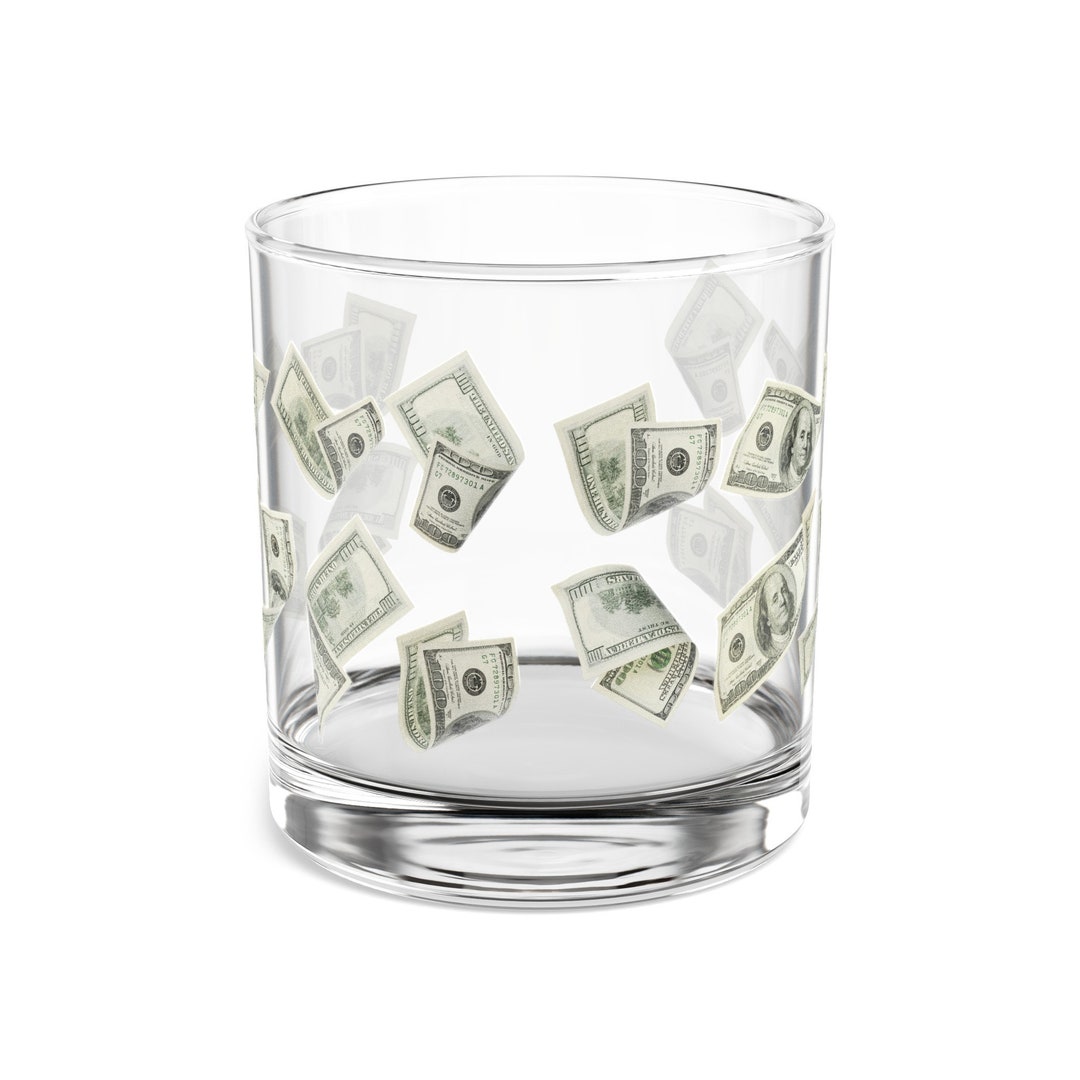 Flying Money Rocks Glass, 10oz Perfect Gift for Finance Enthusiasts - Etsy
