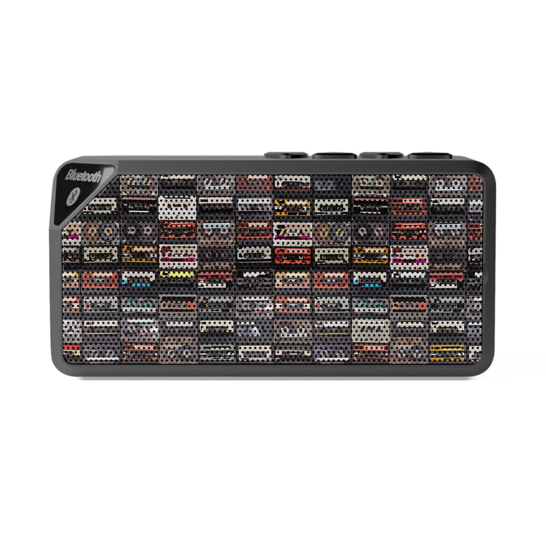 Retro Cassette Mix Tapes Jabba Bluetooth Speaker | Vintage-inspired ...