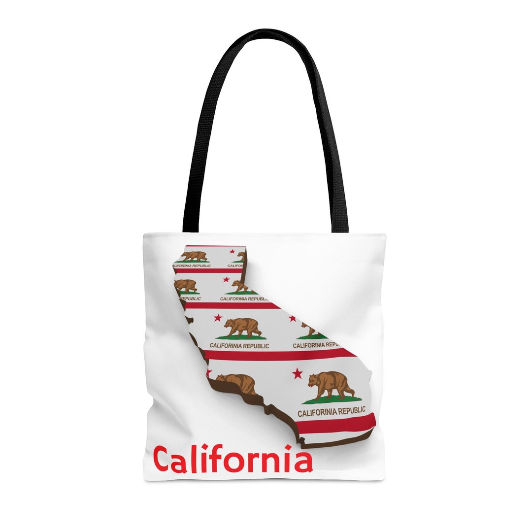 California State Flag Tote Bag Show Your Golden State Pride - Etsy