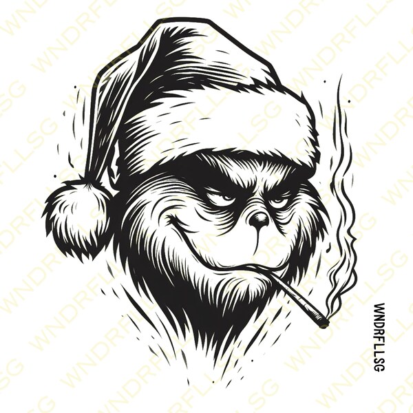 Smoking Grinch Png - Etsy