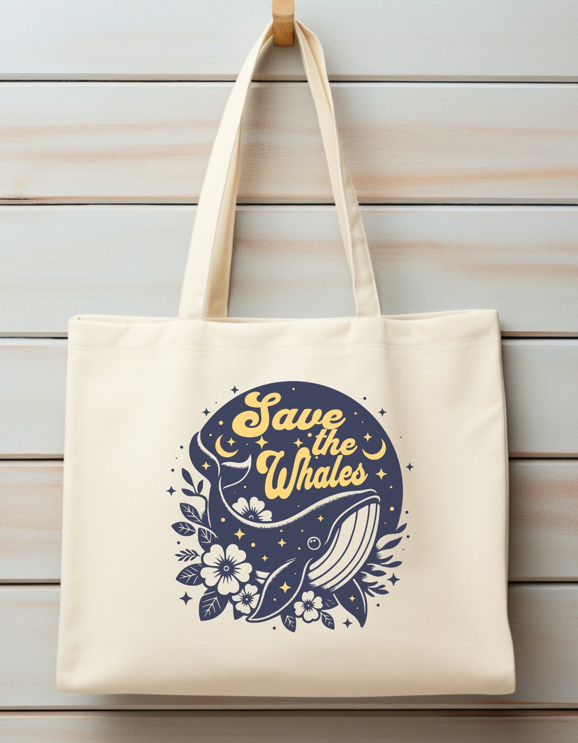 Whale Totebag, Whale Merch, Save the Whales, Ecobag, Conserve Nature ...