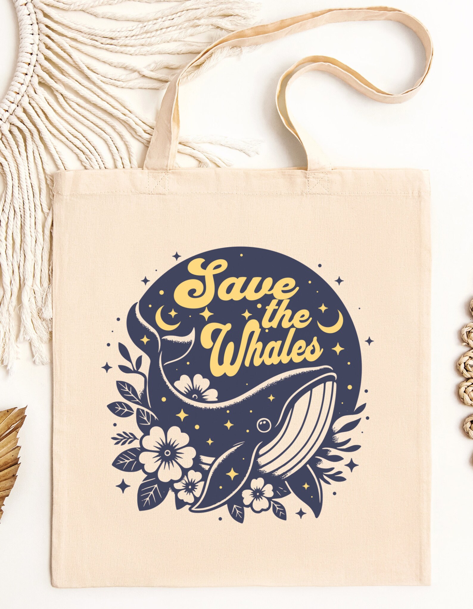 Whale Totebag, Whale Merch, Save the Whales, Ecobag, Conserve Nature ...
