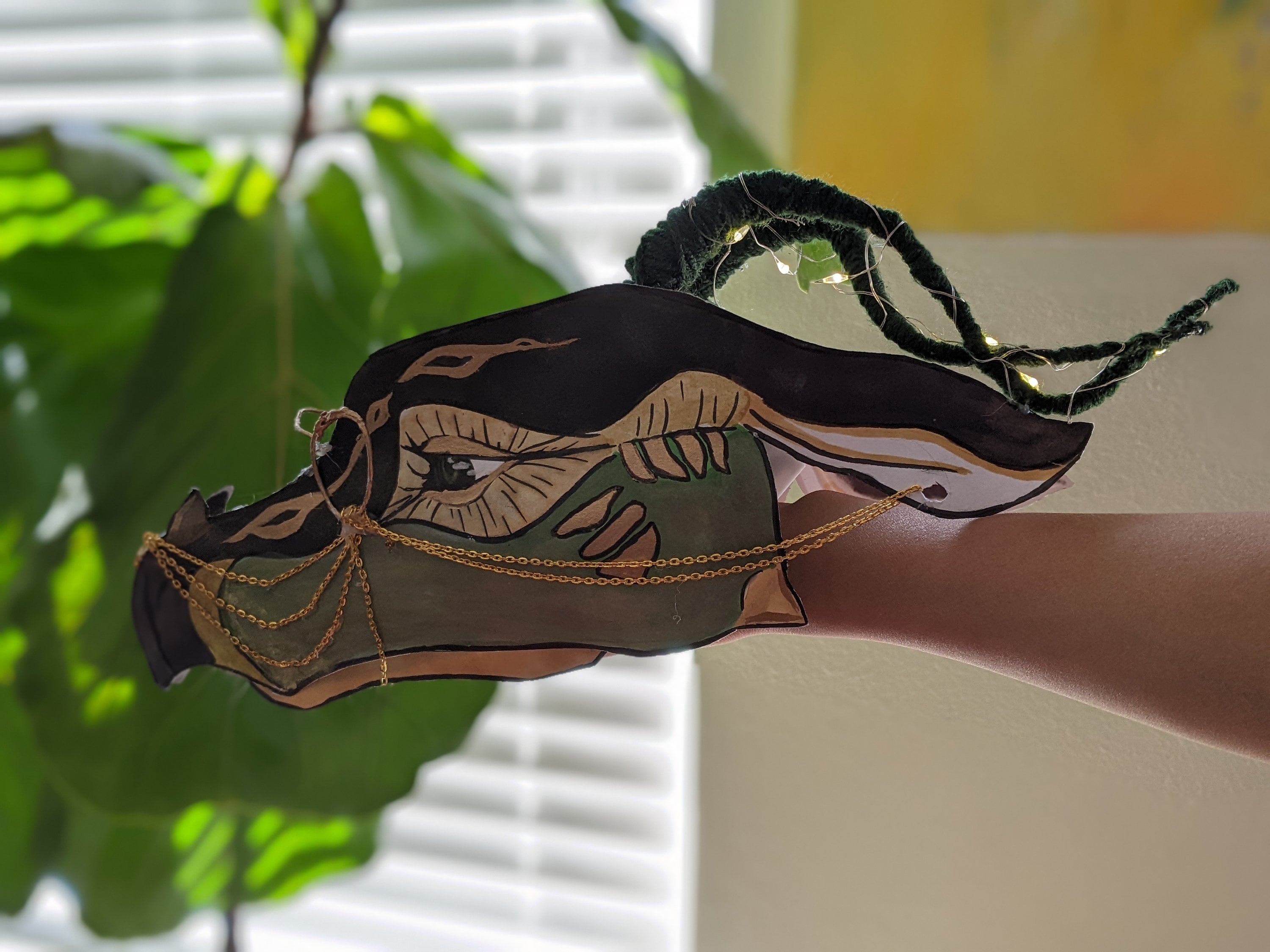 Custom Paper Dragon Puppet - Etsy