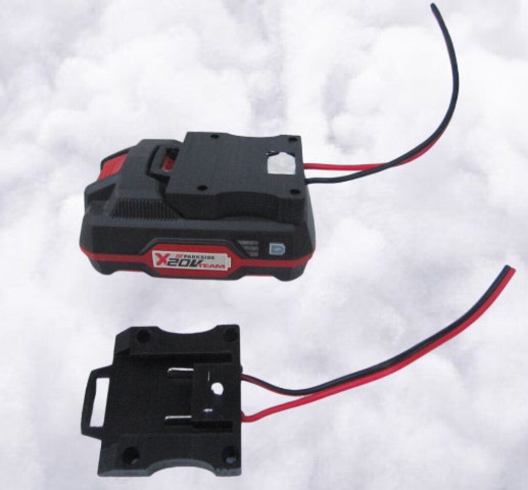 Parkside X20vteam Universal Battery Adapter With Cable Outlet - Etsy