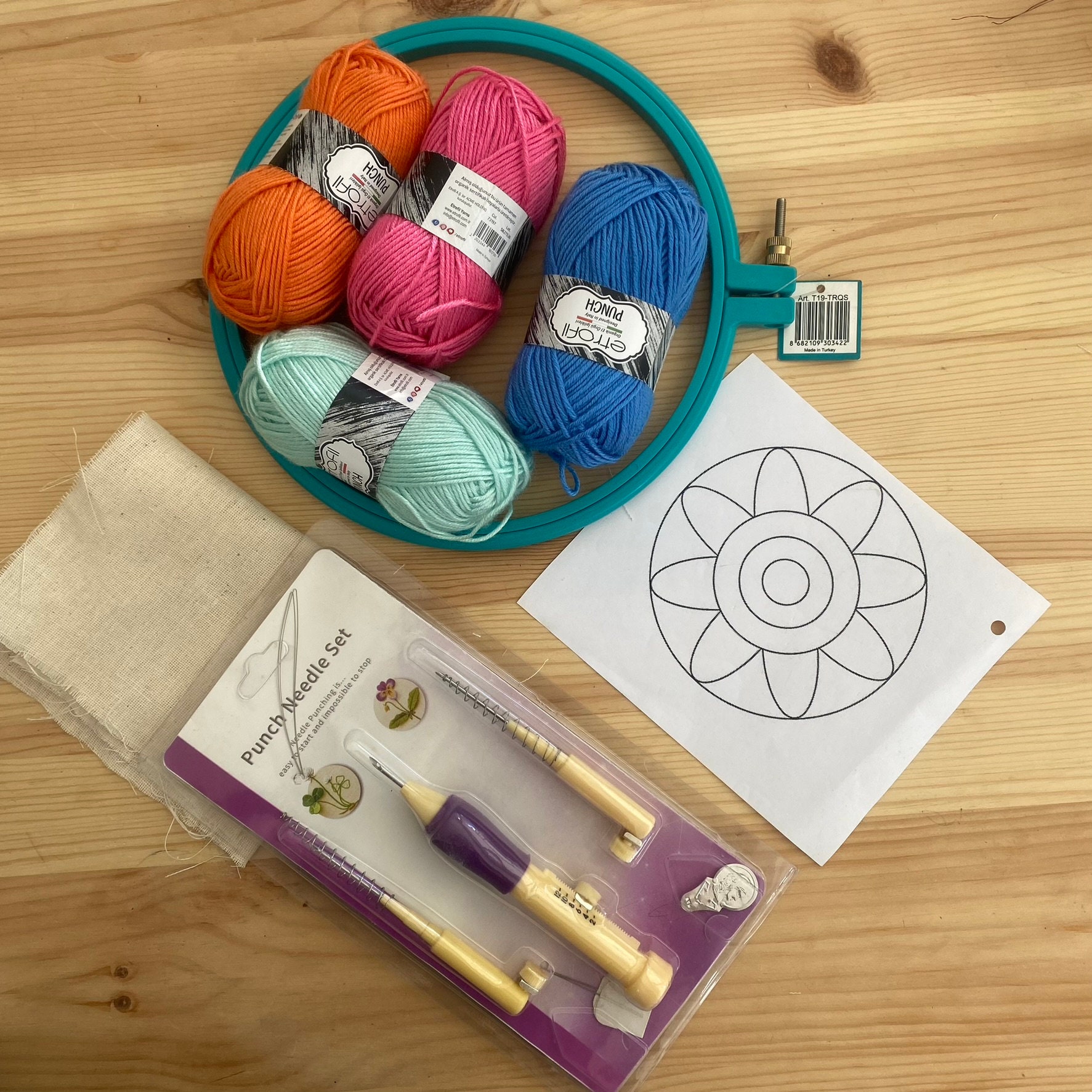 Punch Needle Kit / Beginner Punc Needle Kit / Punch Tools / All ...