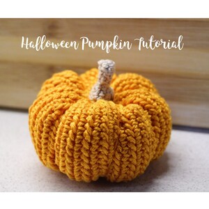 Halloween Pumpkin Crochet Pattern With Video Tutorial in Italian and ...