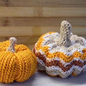 Halloween Pumpkin Crochet Pattern With Video Tutorial in Italian and ...