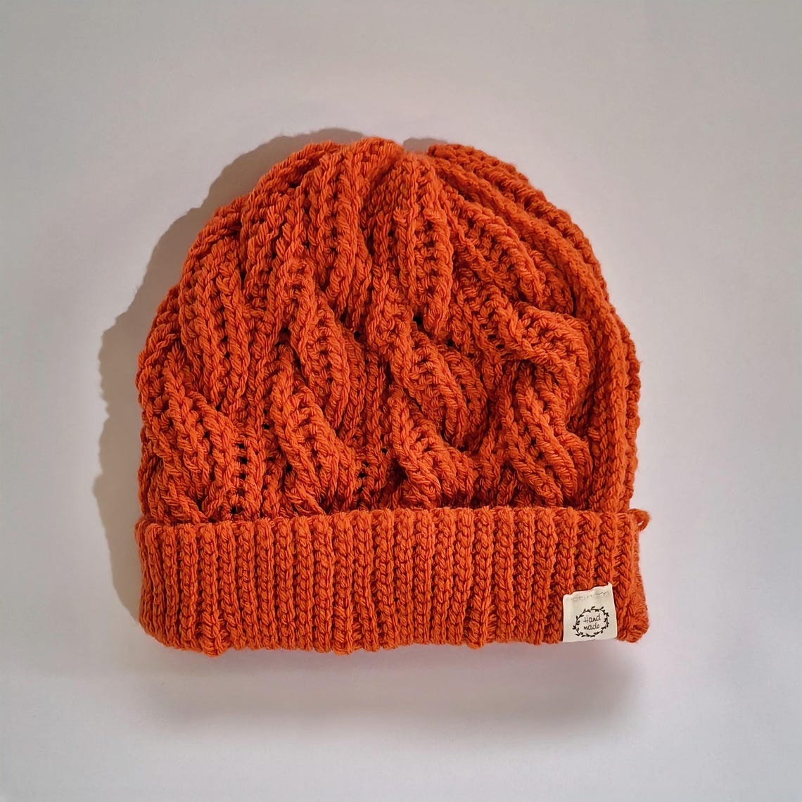 Crochet Braided Hat Pattern, Easy PDF Tutorial, Handmade Crochet ...