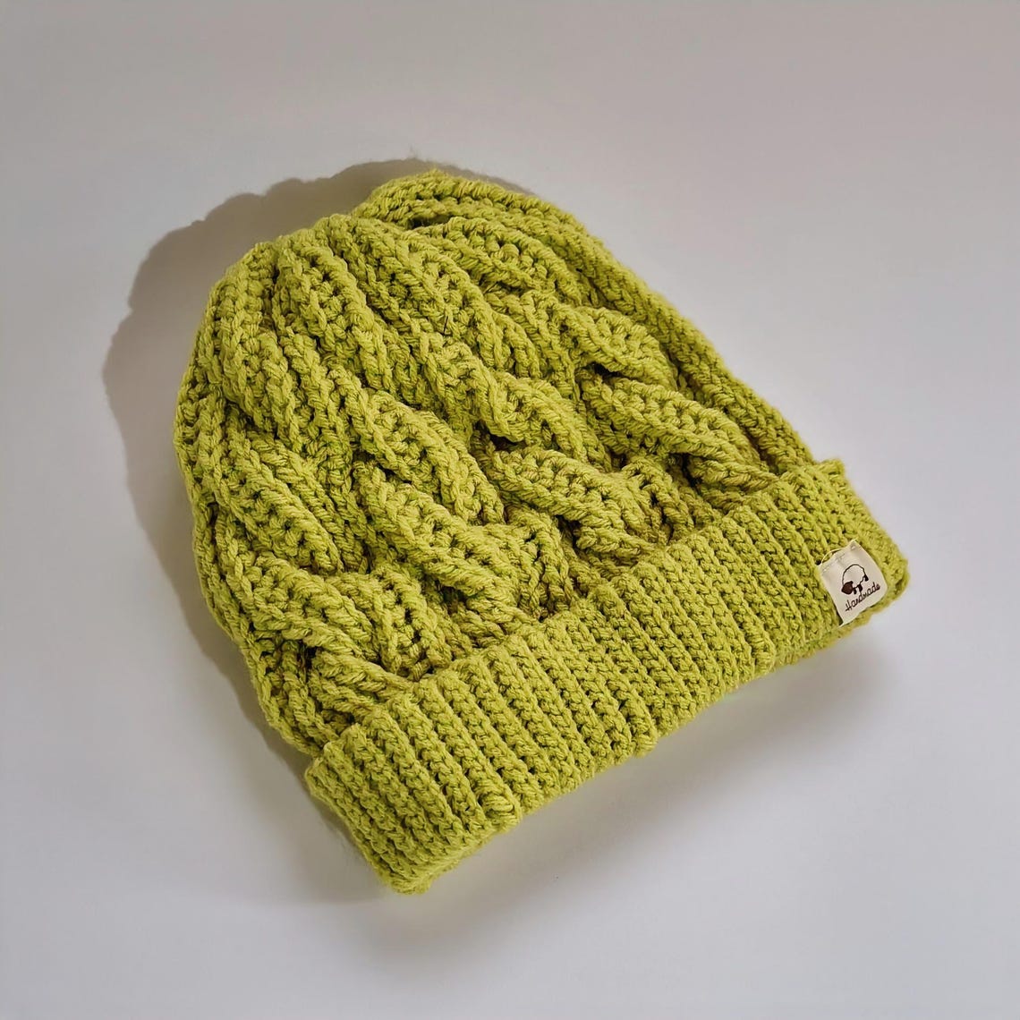 Crochet Braided Hat Pattern, Easy PDF Tutorial, Handmade Crochet ...