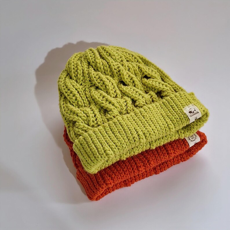 Crochet Braided Hat Pattern, Easy PDF Tutorial, Handmade Crochet ...