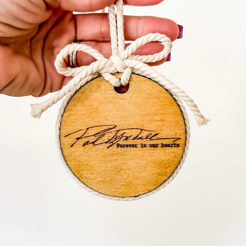 Engraved Signature - Etsy