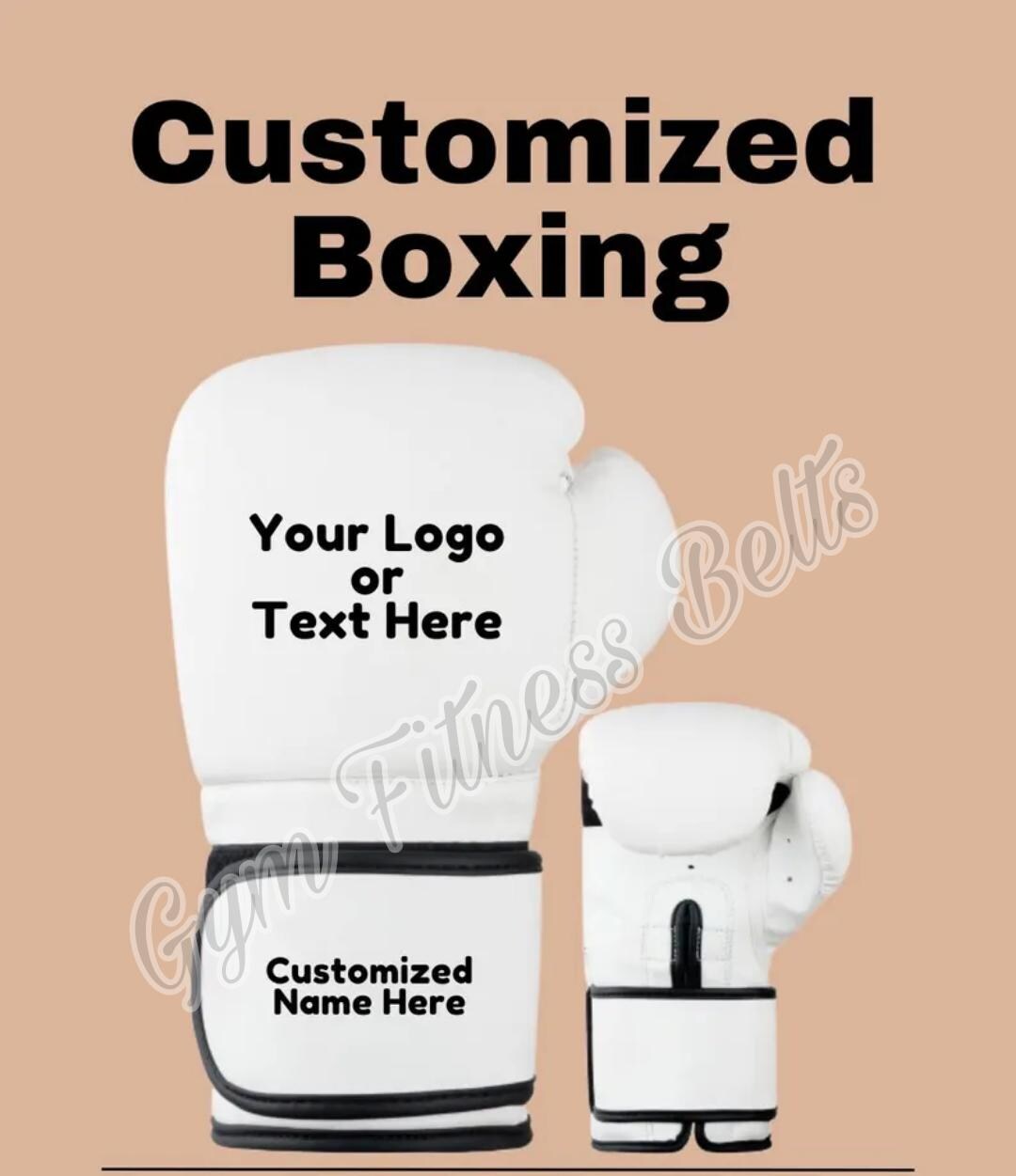 Boxing Gloves Custom Logo Adult and Youth Personalized Boxing Gloves ...