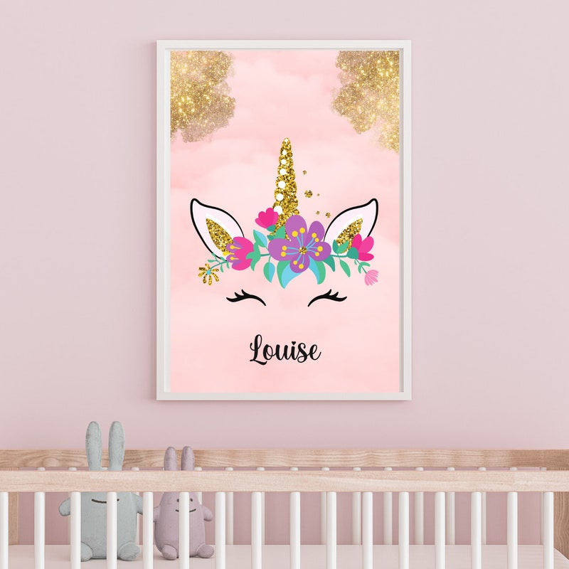 Unicorn Poster - Etsy