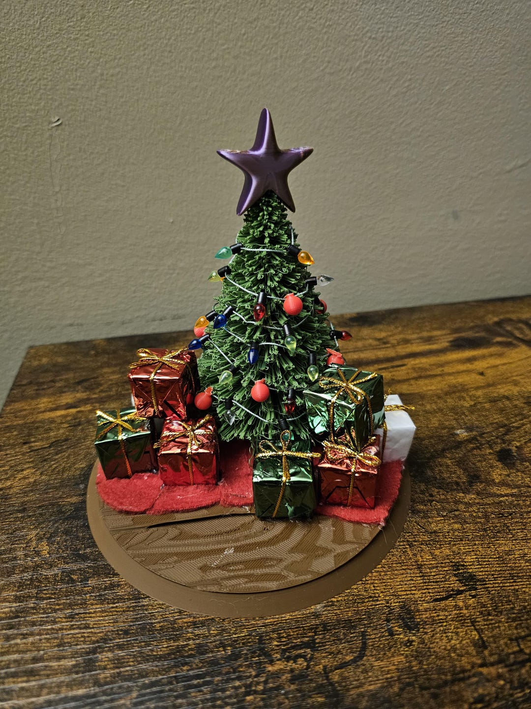 Christmas Tree Diorama - Etsy