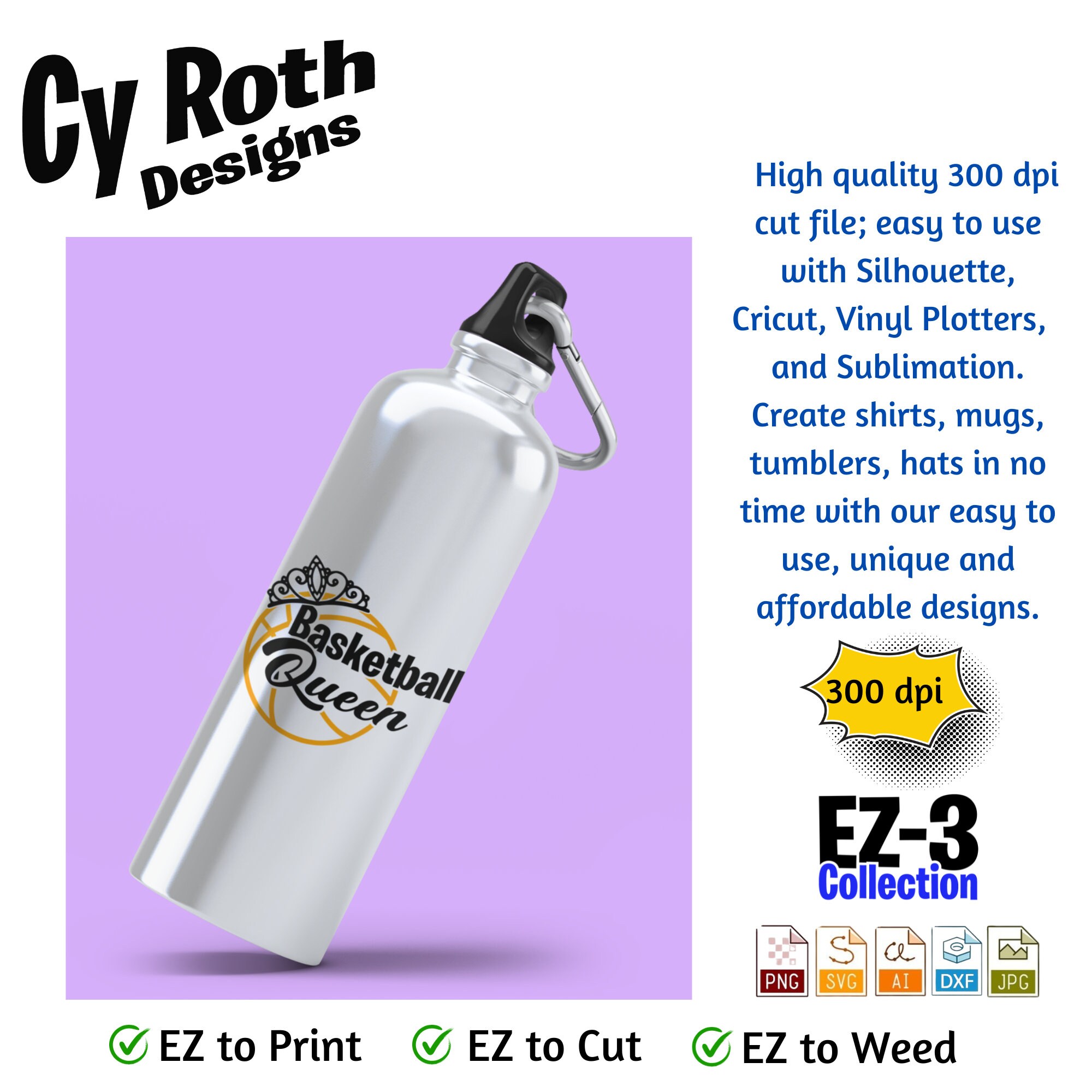 Basketball Queen Svg Png Jpg Ai Dxf File, Silhouette Cricut Cut File - Etsy