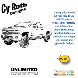 2019 Chevy Silverado Svg Png Jpg Ai Dxf File, 4x4 Svg, Truck Svg - Etsy UK