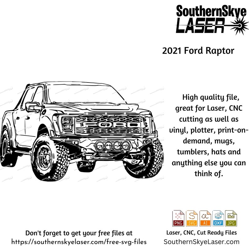 2021 Ford Raptor Svg Png Cut File - Etsy