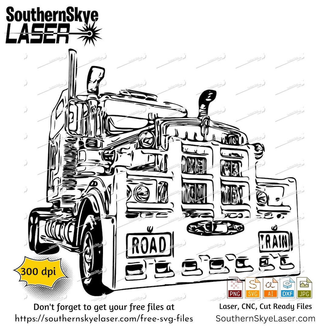 Kenworth C500 Svg Png Jpg Ai Dxf File - Etsy