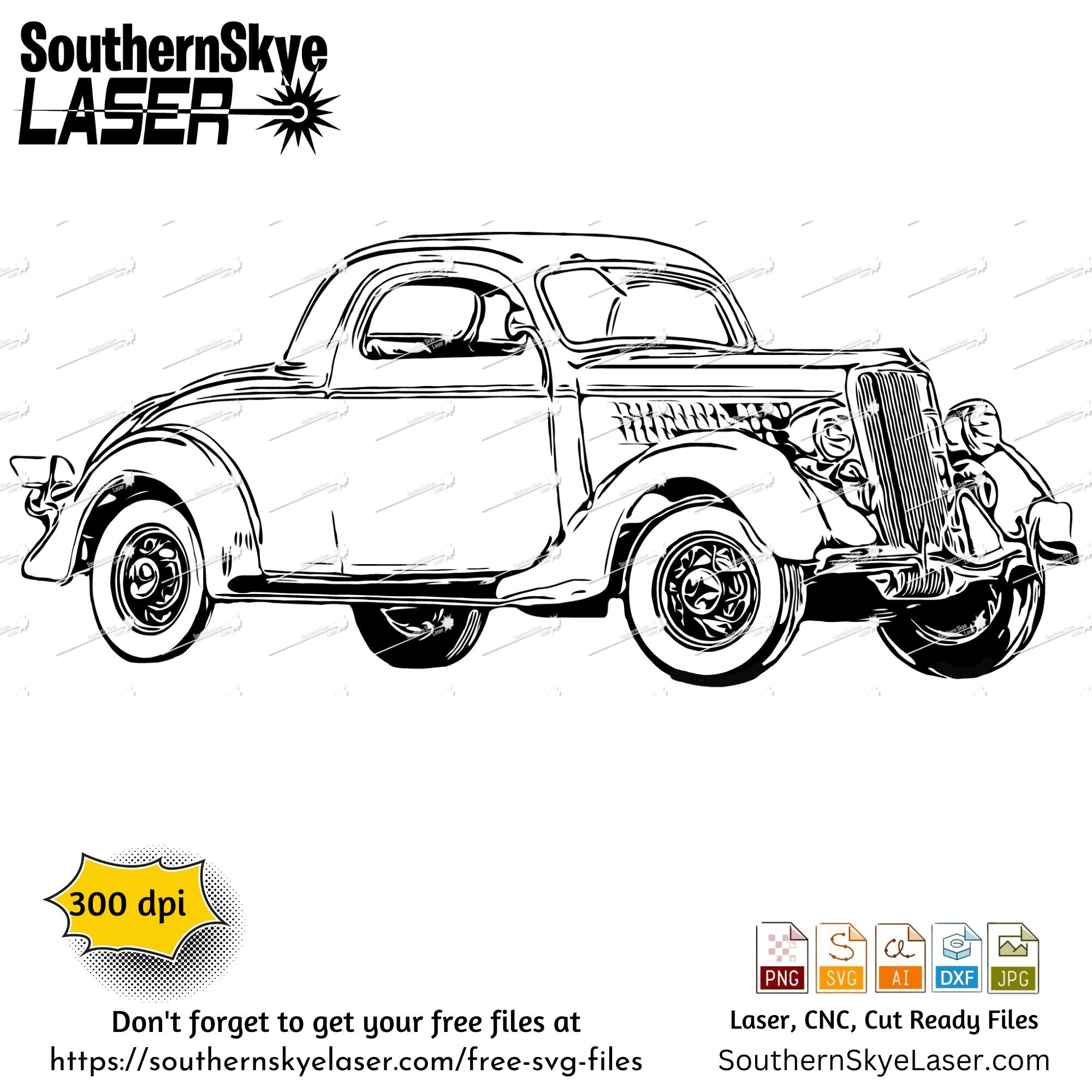 1935 Ford Deluxe Svg Png Jpg Ai Dxf File - Etsy