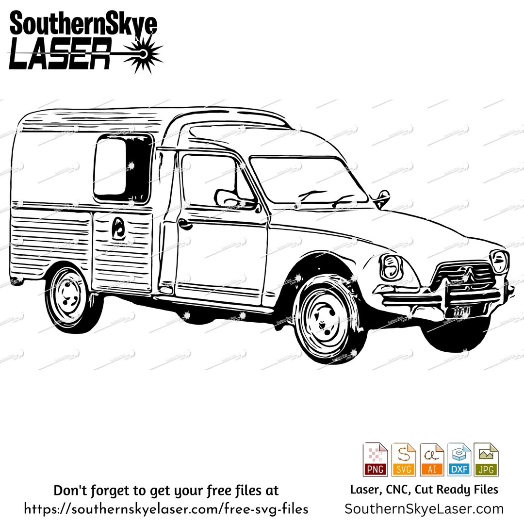1978 Citroen Arcadiane Svg Png Jpg Ai Dxf File - Etsy Australia