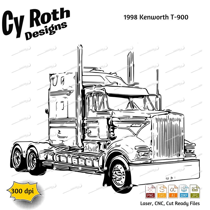 Laser Cut Kenworth - Etsy