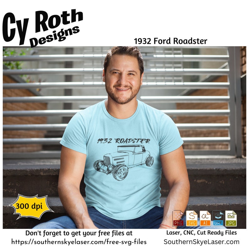 1932 Ford Roadster Svg Png Jpg Ai Dxf File - Etsy Australia