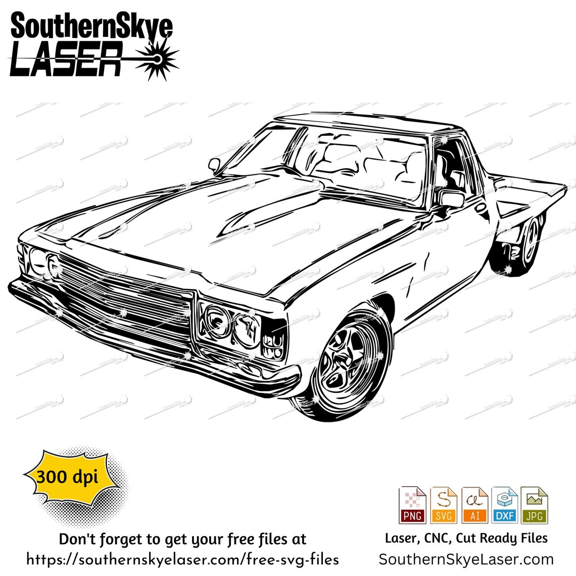 1973 Holden 1 Ton Ute Svg Png Jpg Ai Dxf File - Etsy Australia