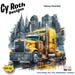 Yellow Peterbilt Truck Art: Sublimation Print File + Tumbler File ...