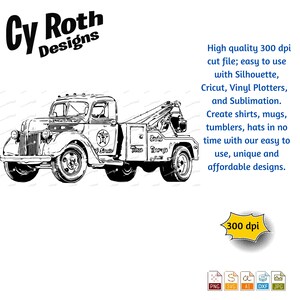 1941 Ford Wrecker Svg Png Jpg Ai Dxf File - Etsy