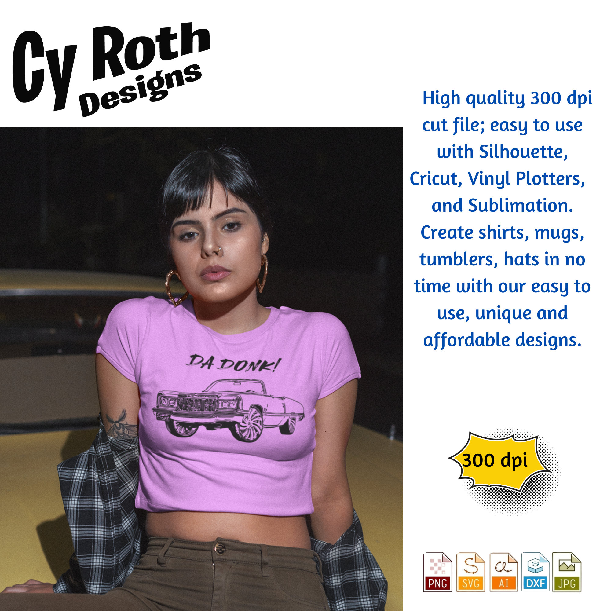 1974 Chevy Caprice DONK Svg Png Jpg Ai Dxf File, Low Rider Svg - Etsy