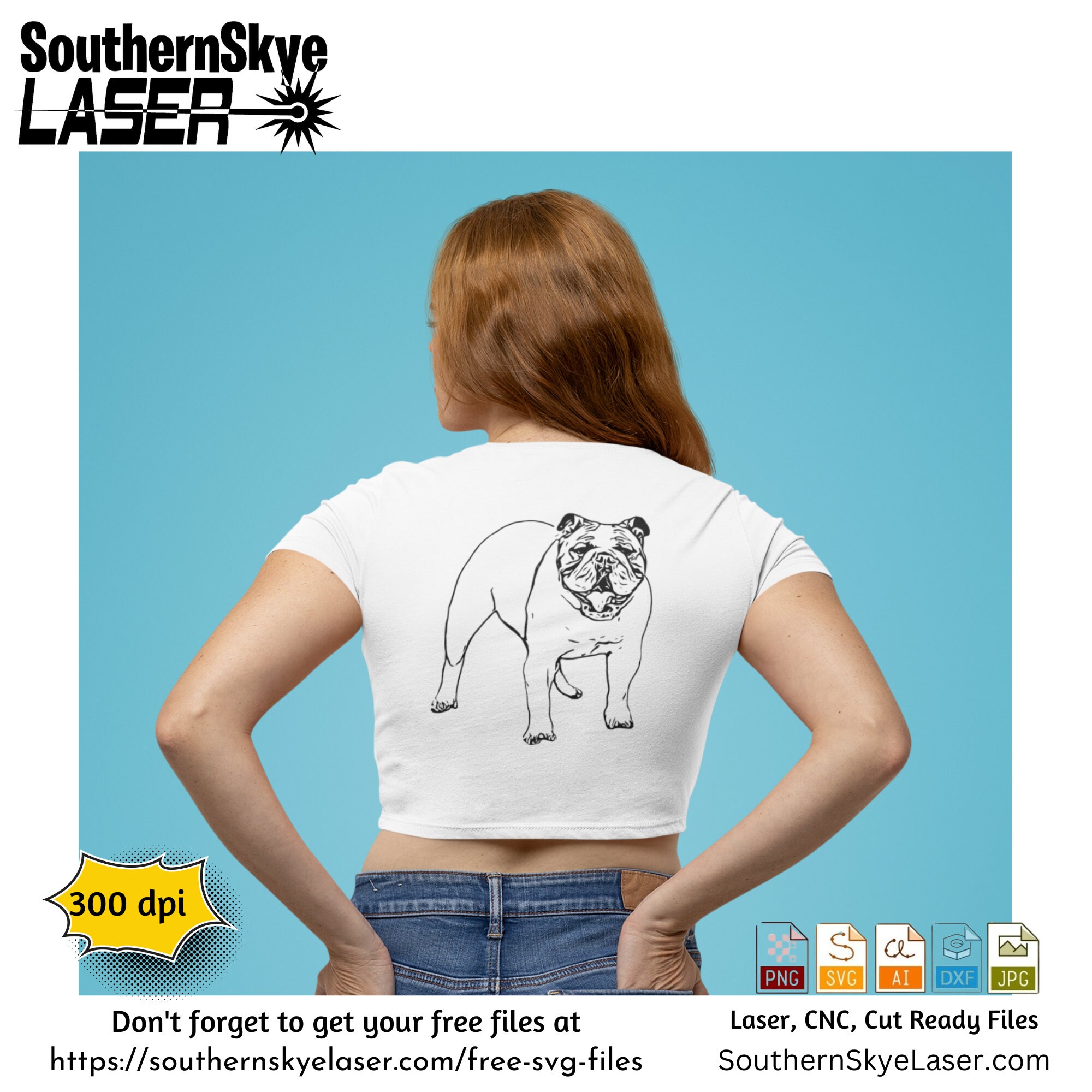 Bulldog Svg Png Jpg Ai Dxf File - Etsy