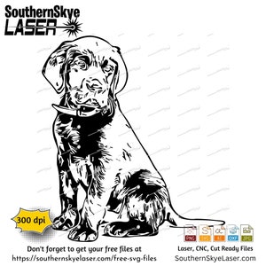Labrador Puppy Svg Png Jpg Ai Dxf File - Etsy