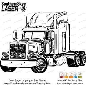 Peterbilt 389 Svg Png Cut File - Etsy