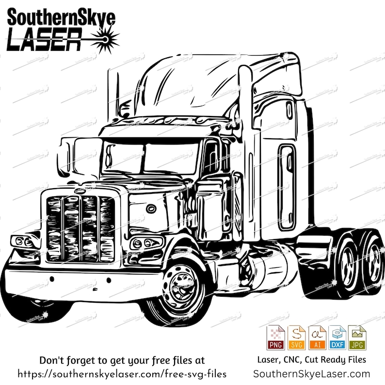 Peterbilt 389 Svg Png Cut File - Etsy