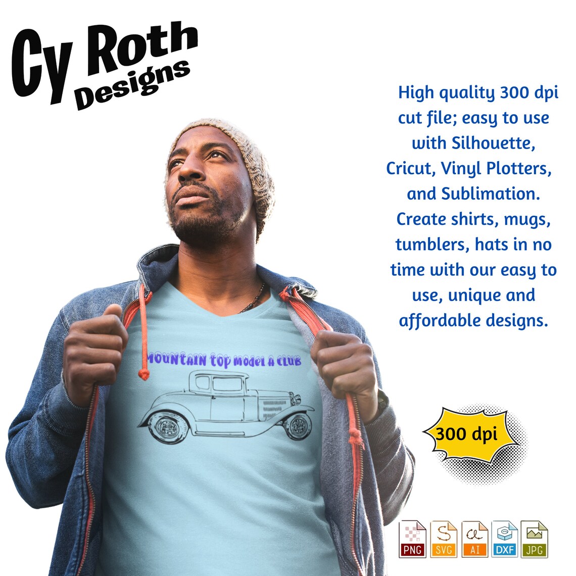 1930 Ford Model A Svg Png Jpg Ai Dxf File, Vintage Car Svg - Etsy