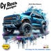 2023 Ford Bronco Sublimation Wall Art 20oz Skinny Tumbler PNG JPG File ...