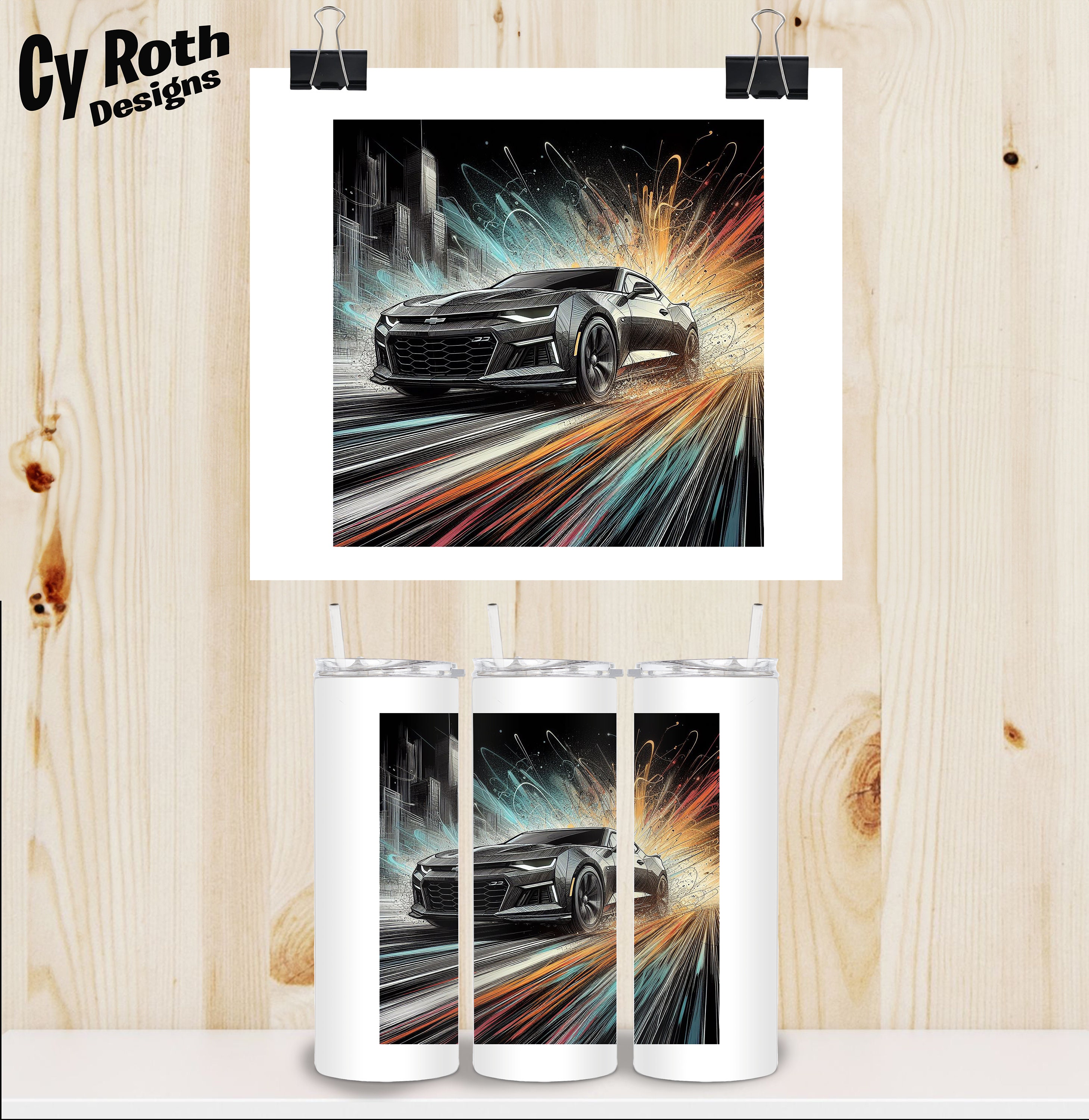 2021 Camaro Printable Wall Art Sublimation DTF DTG Print File and BONUS ...