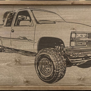 1987 Chevy 1500 Pick-up Truck Svg Png Jpg Ai Dxf Files - Cricut ...