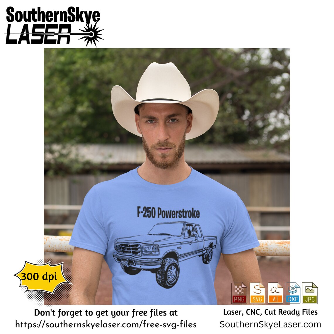 1996 Ford F-250 Powerstroke Svg Png Jpg Ai Dxf File - Etsy