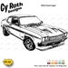1970 Ford Capri SVG: Classic Car Vector Files (digital Download) - Etsy